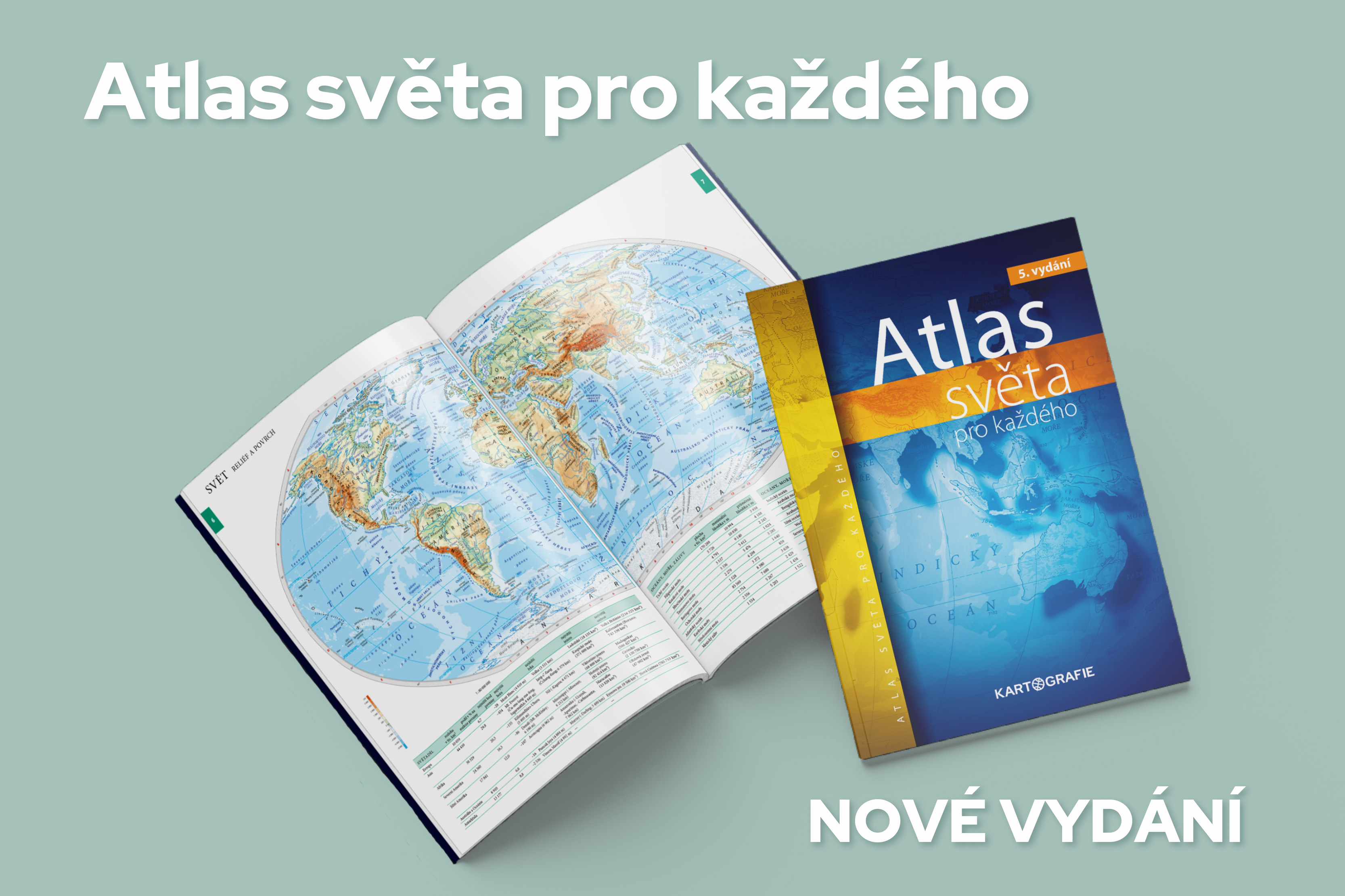 Atlas světa pro každého v novém vydání - Kartografie.cz